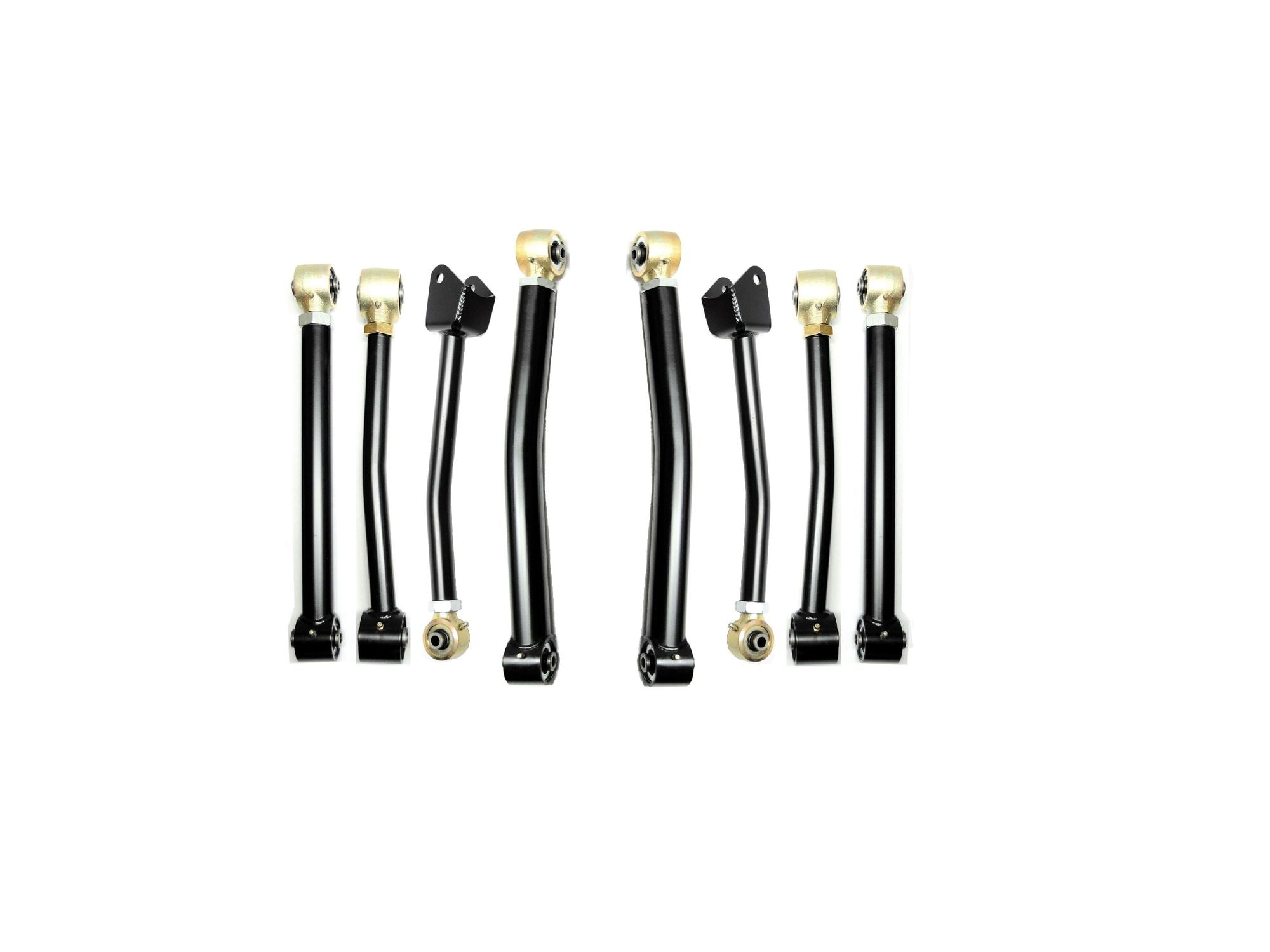 Jeep Wrangler JL / JLU Enforcer PLUS Arm Set. All 8 Adjustable Control